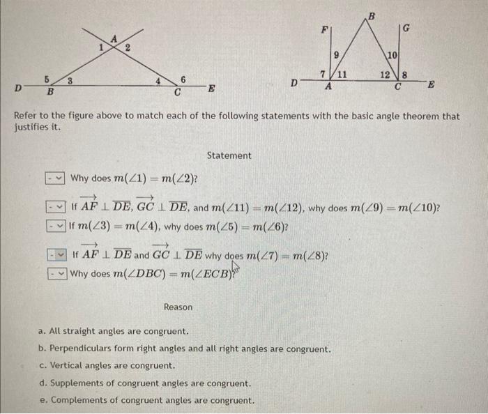 Solved Refer to the figure above to match each of the | Chegg.com