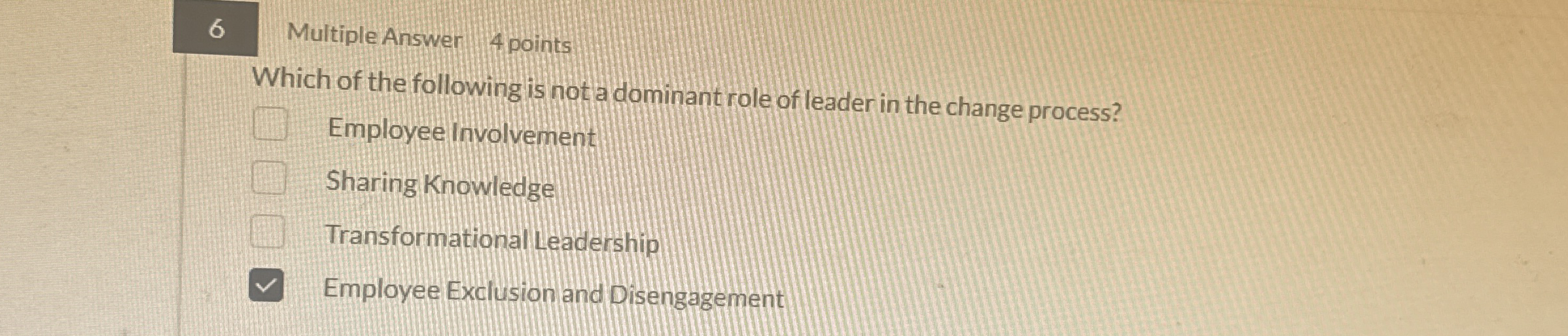 Solved 6Multiple Answer 4 ﻿pointsWhich of the following is | Chegg.com