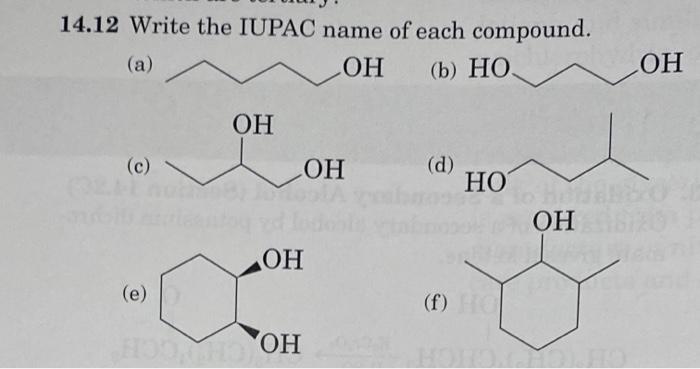 Solved E.14 Name these compounds. NO2 CH3 (a) (b) Br Ci Br | Chegg.com