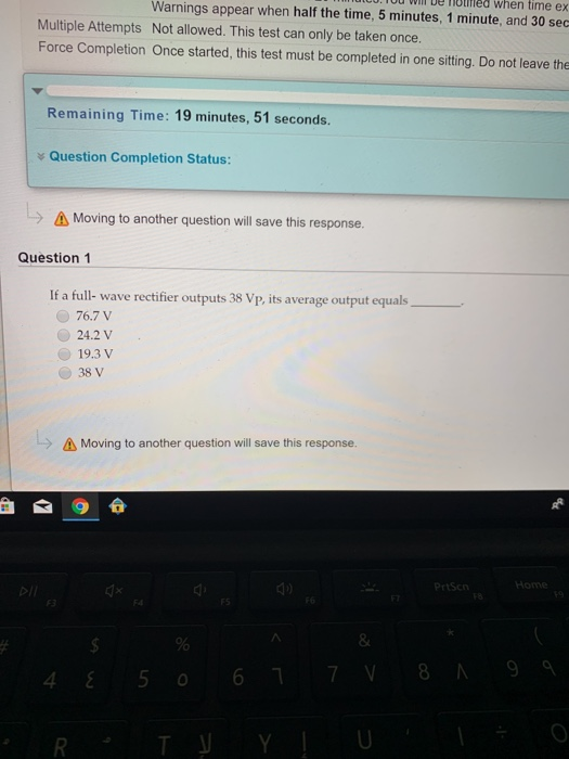 Solved .TUU will be notified when time ex Warnings appear | Chegg.com