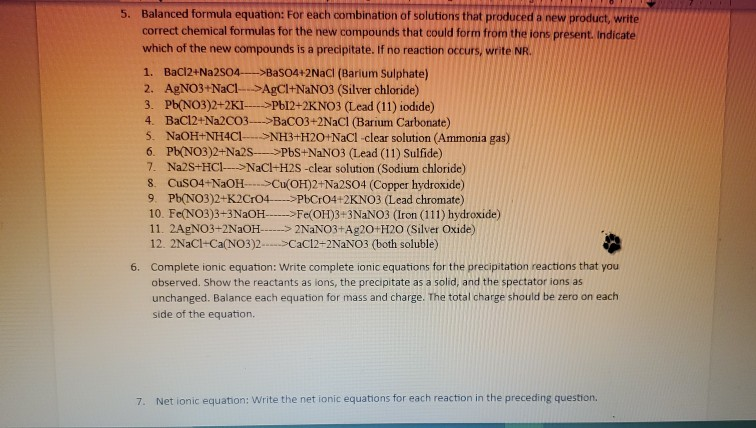 Solved Complete ionic equation: write complete ionic | Chegg.com