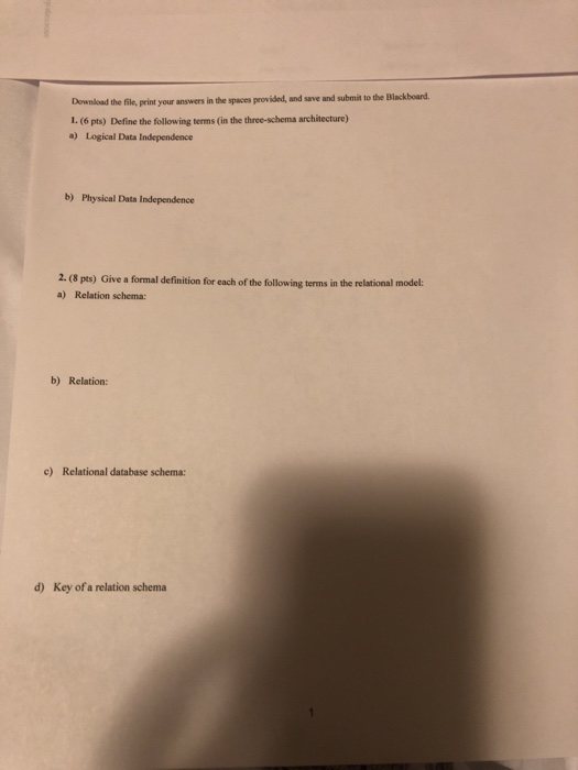 Solved Download the file, print your answers in the spaces | Chegg.com