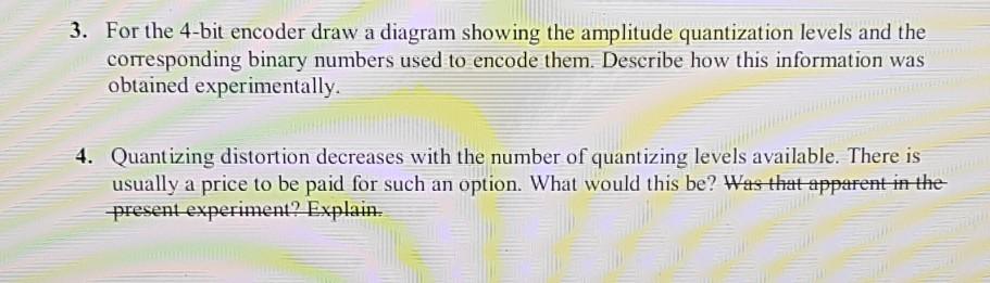 Solved 3. For the 4-bit encoder draw a diagram showing the | Chegg.com