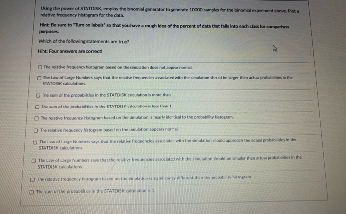 Solved Question: Consider a 7 question multiple choice test | Chegg.com