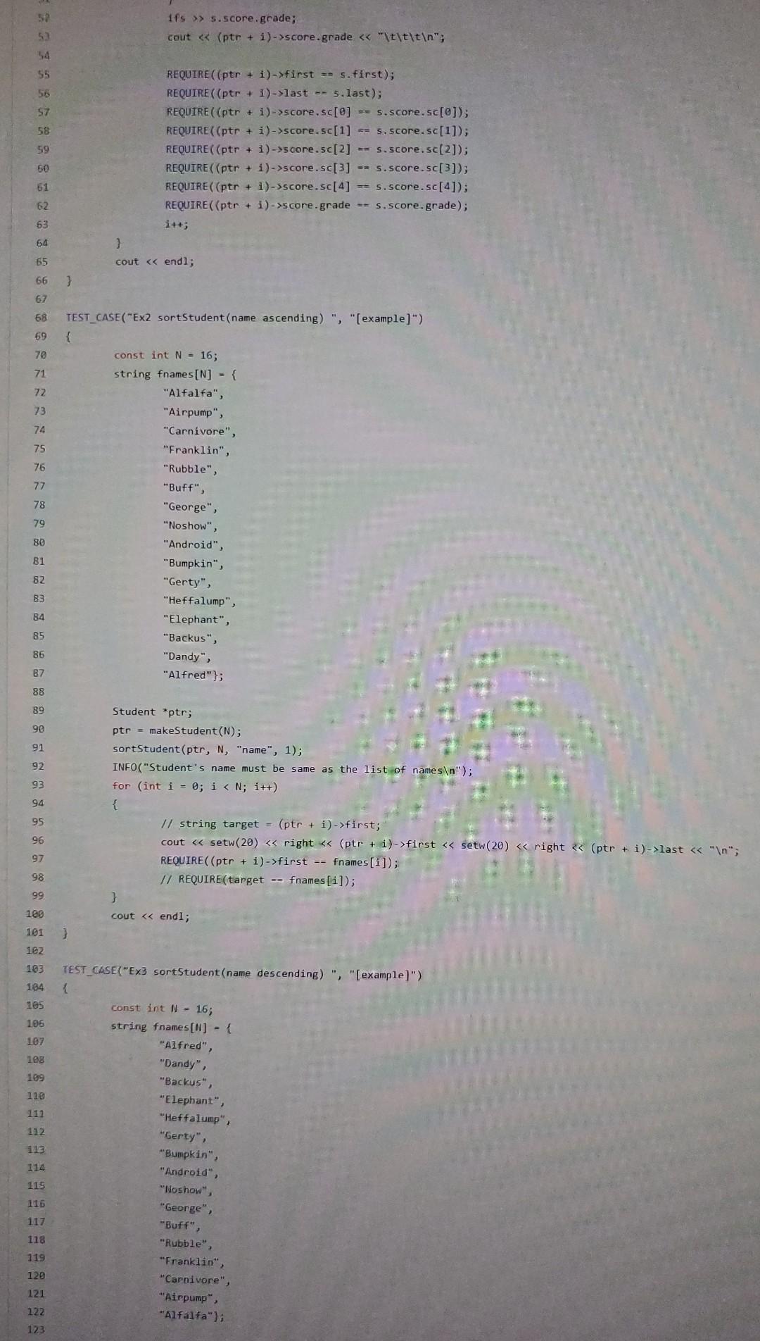 Short Description. You will make the struct Student | Chegg.com