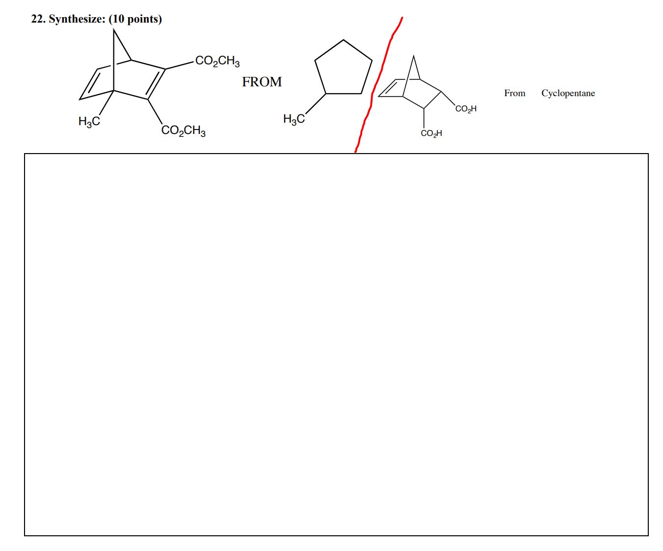 For the following two part retrosynthesis problem | Chegg.com