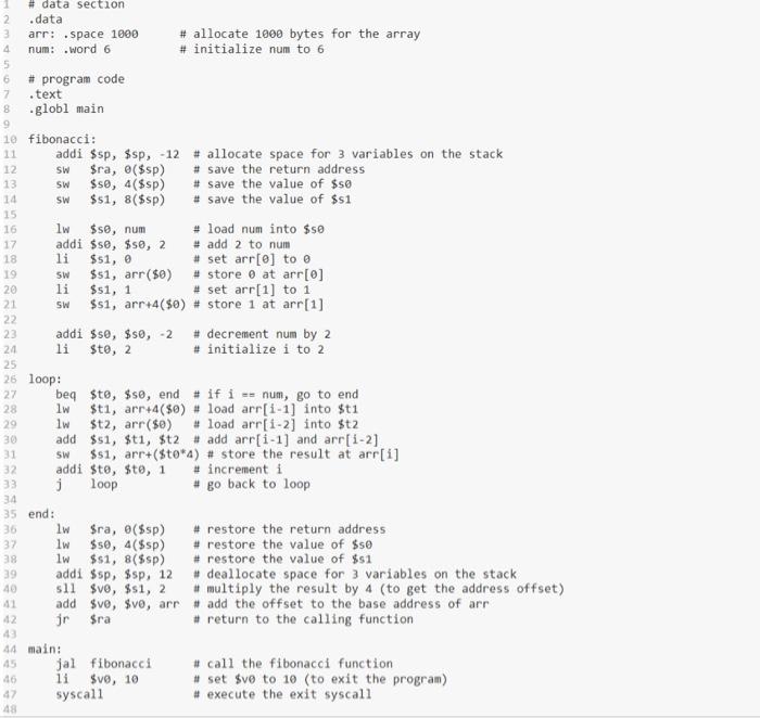 Run the first machine language codes above only the | Chegg.com