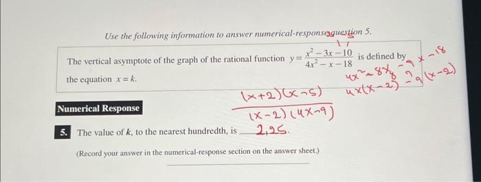 Solved Use the following information to answer | Chegg.com