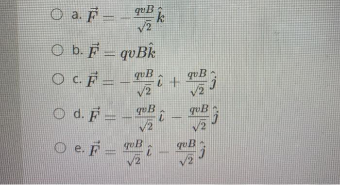 Solved A positively charged particle with charge q enters a | Chegg.com
