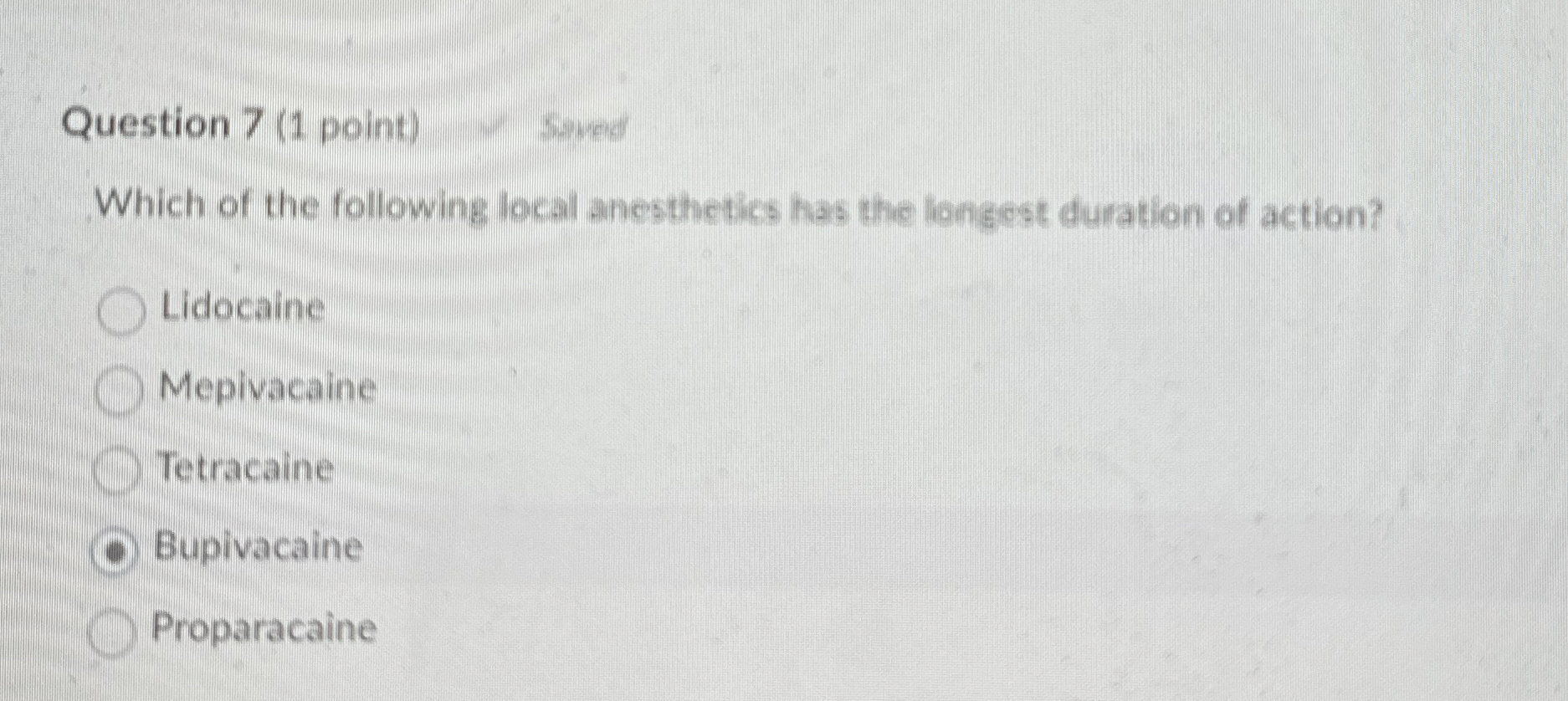 Solved Question 7 (1 ﻿point)SevedWhich of the following | Chegg.com
