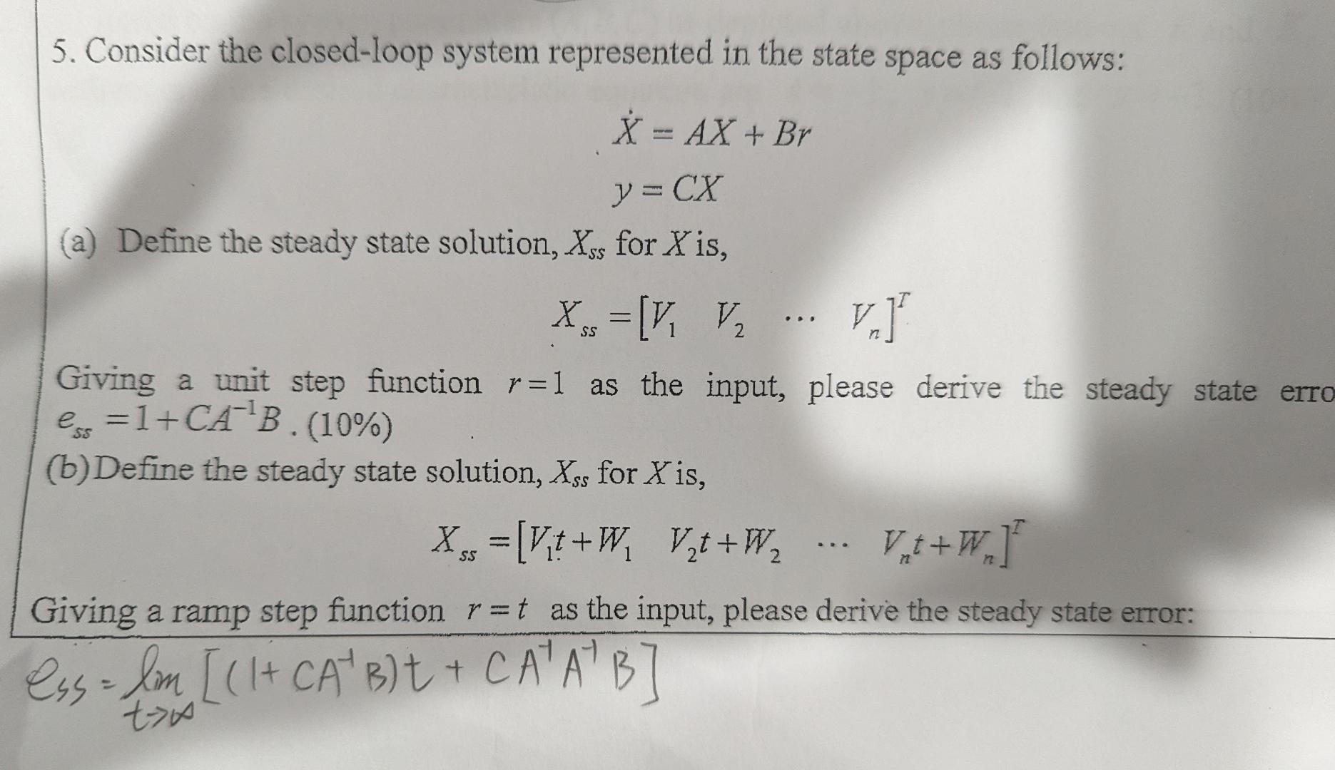 Solved Consider the closed-loop system represented in the | Chegg.com