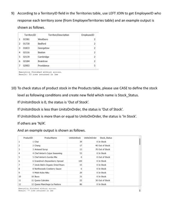 Solved Lab 8: Introduction to SQL 2 According to database | Chegg.com
