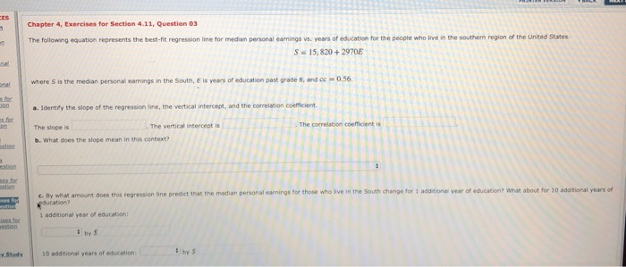 Solved Chapter 4, Exercises for Section 4.11, Question 03 HS | Chegg.com