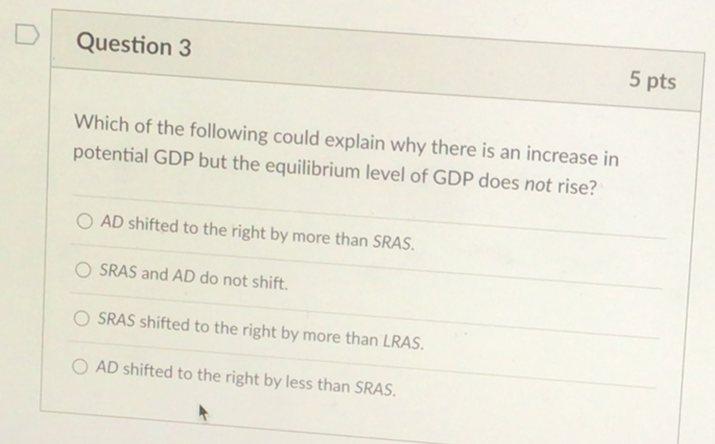 Solved Question 35 ﻿ptsWhich of the following could explain | Chegg.com
