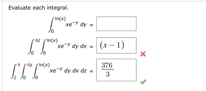 Solved Evaluate each integral. | Chegg.com