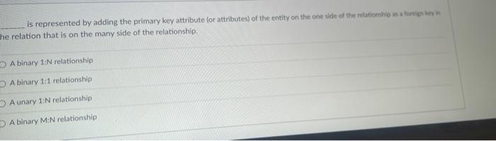 Solved When the value of an attribute (Attribute A) uniquely | Chegg.com