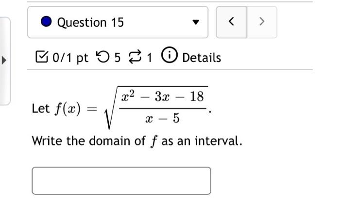 Solved Question 15 . B0/1 pt 5 5 1 0 Details x2 32 18 Let | Chegg.com Solved Question 15 . B0/1 pt 5 5 1 0 Details x2 32 18 Let | Chegg.com