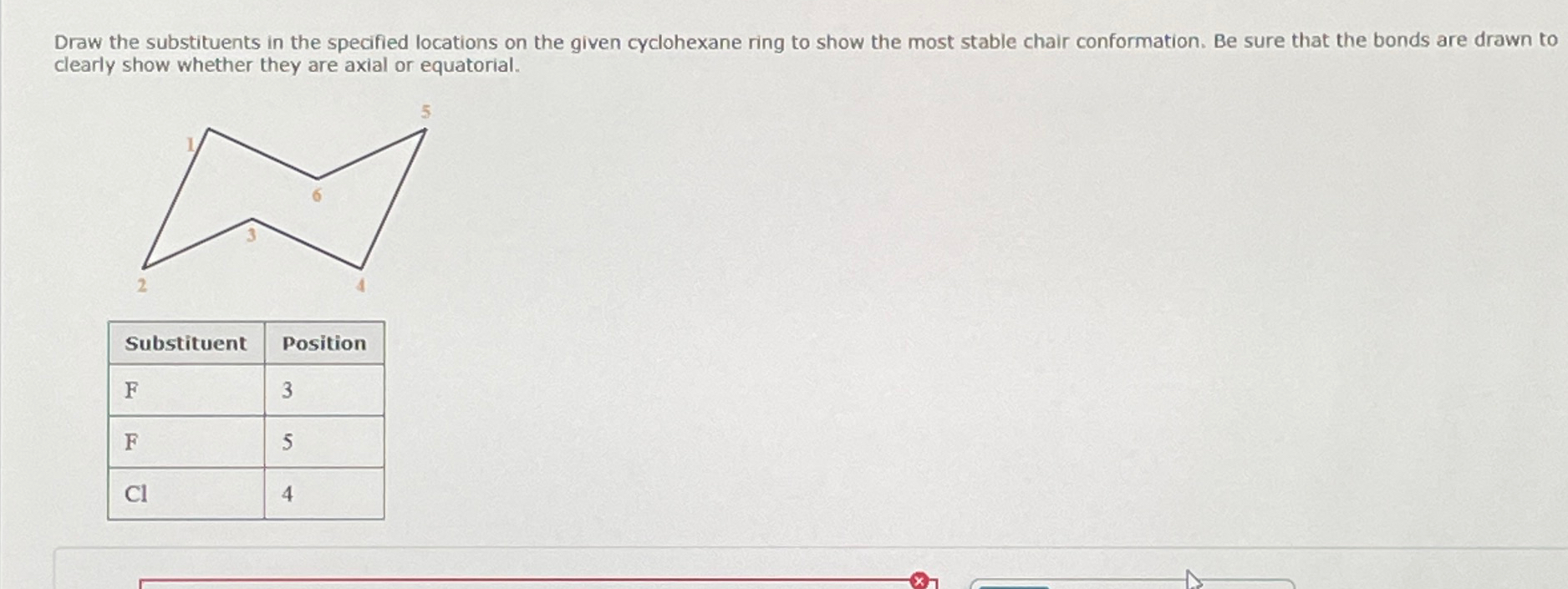 Solved Draw the substituents in the specified locations on | Chegg.com