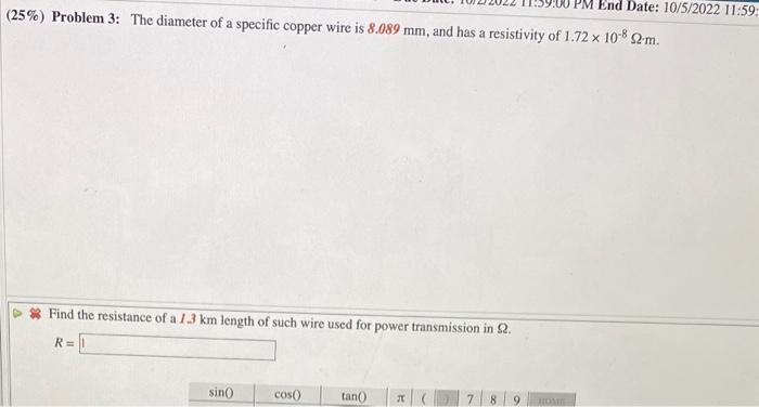 Solved (25\%) Problem 2: Suppose you have a 2.7 V | Chegg.com