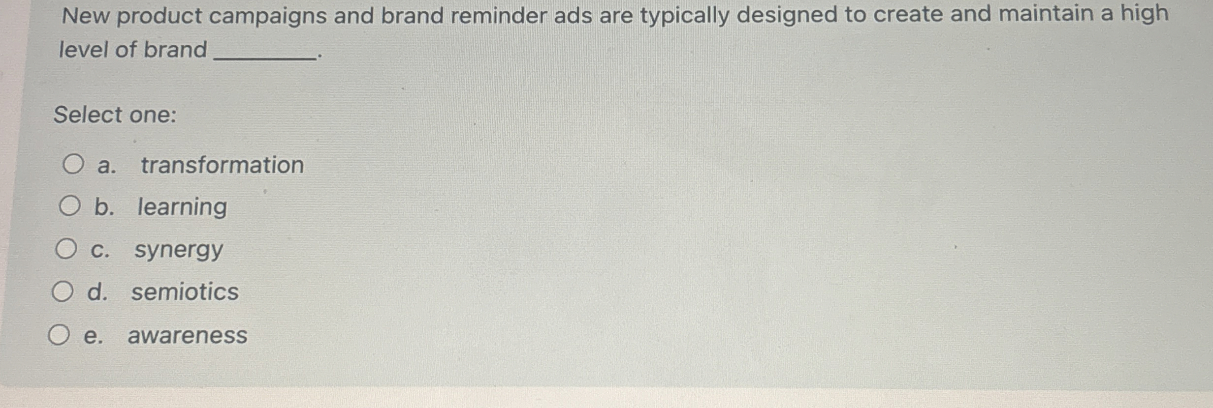 Solved New product campaigns and brand reminder ads are | Chegg.com