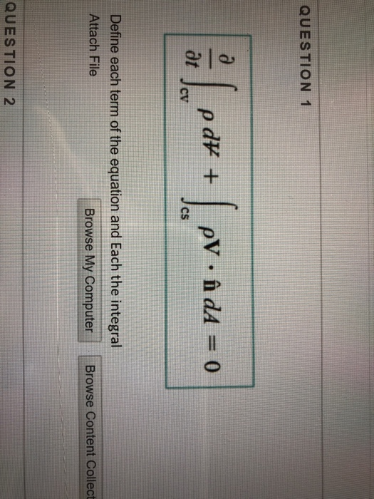 Solved QUESTION 1 l. pax + pv.add = 0 Jcs Define each term | Chegg.com