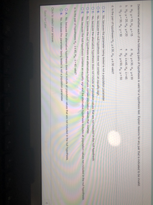 Solved Determine whether each of the following pairs of | Chegg.com