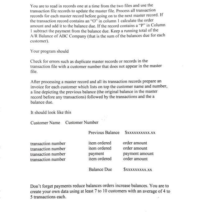 Solved The ABC Hardware Company has hired you to program its | Chegg.com