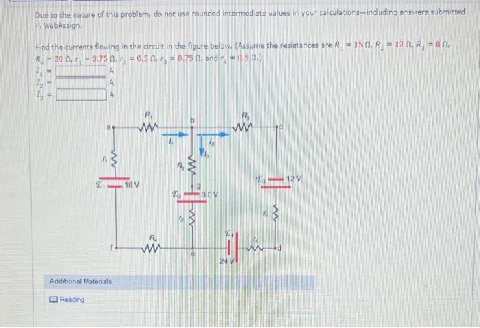 Solved Due to the nature of this problem, do not use rounded | Chegg.com