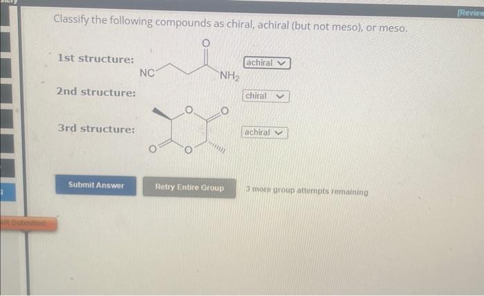 Identify each of the above structures as either | Chegg.com