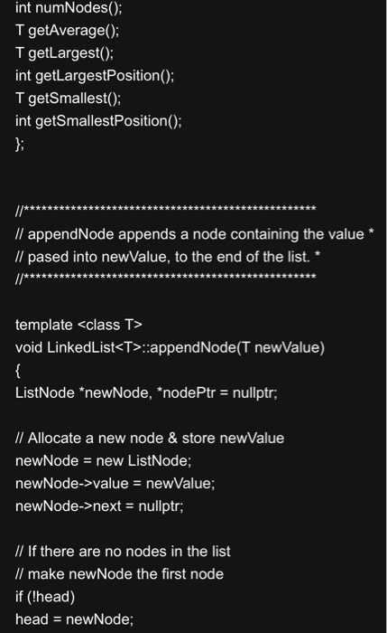 Solved Ifndef Linkedlist H Define Linkedlisth Include 3830