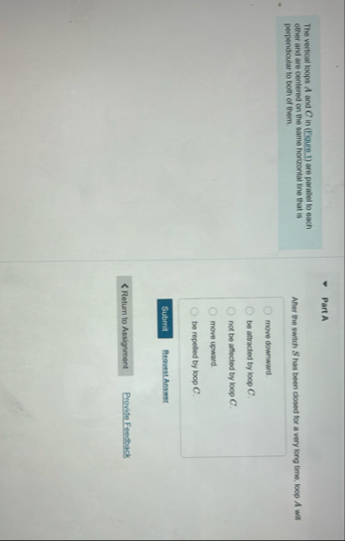 Solved Part AThe vertical loops A and C ﻿in (Eque 1) ﻿are | Chegg.com