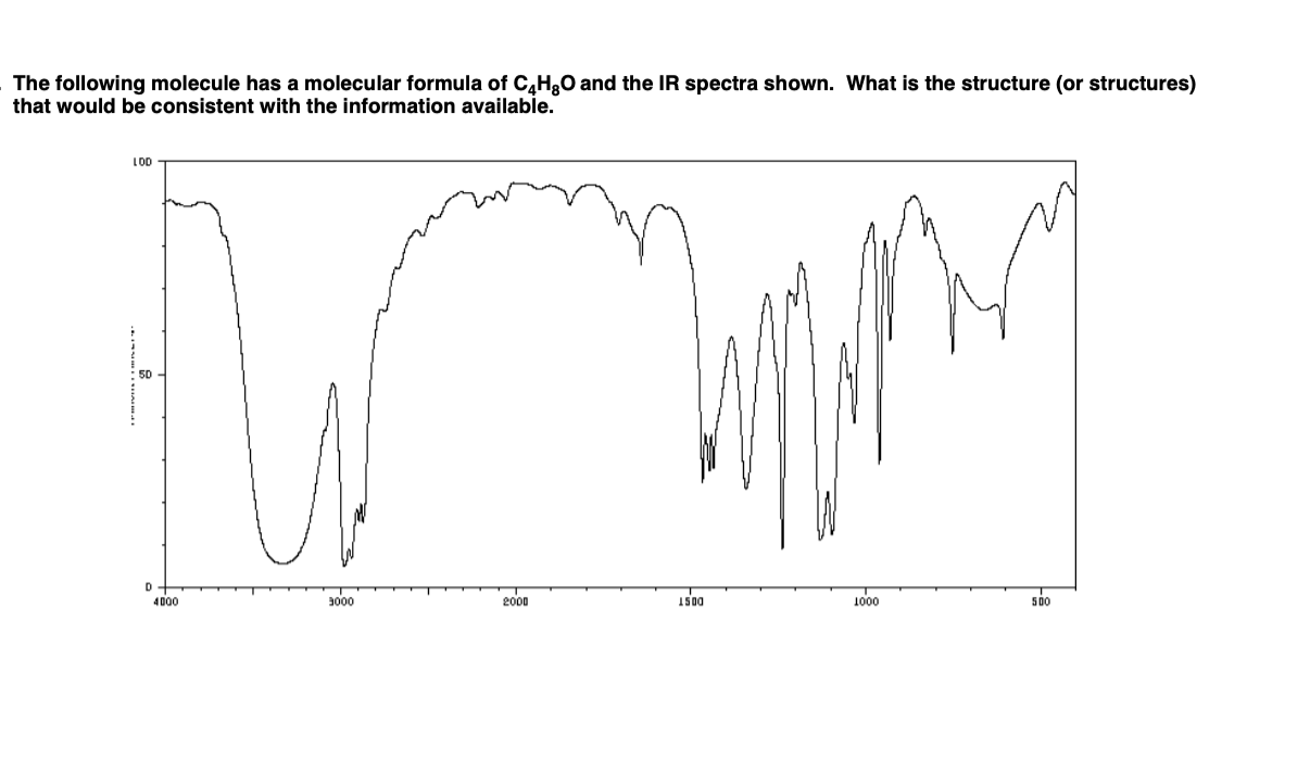 Solved The following molecule has a molecular formula of | Chegg.com