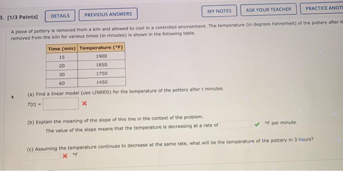 Solved My Notes Ask Your Teacher Practice Anoti 3 [1 3
