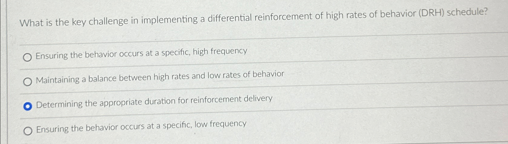 Solved What is the key challenge in implementing a | Chegg.com