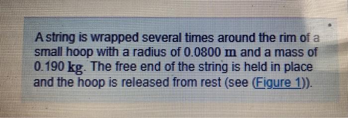 Solved 1 of 1Calculate the angular speed of the rotating | Chegg.com
