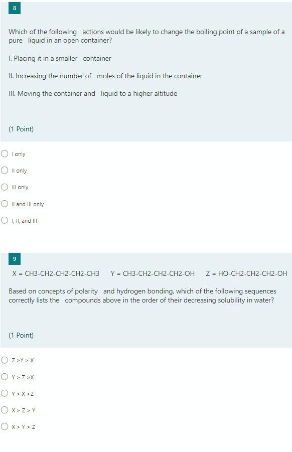 Solved 12 (A) hydrogen bonding (B) hybridization () ionic | Chegg.com