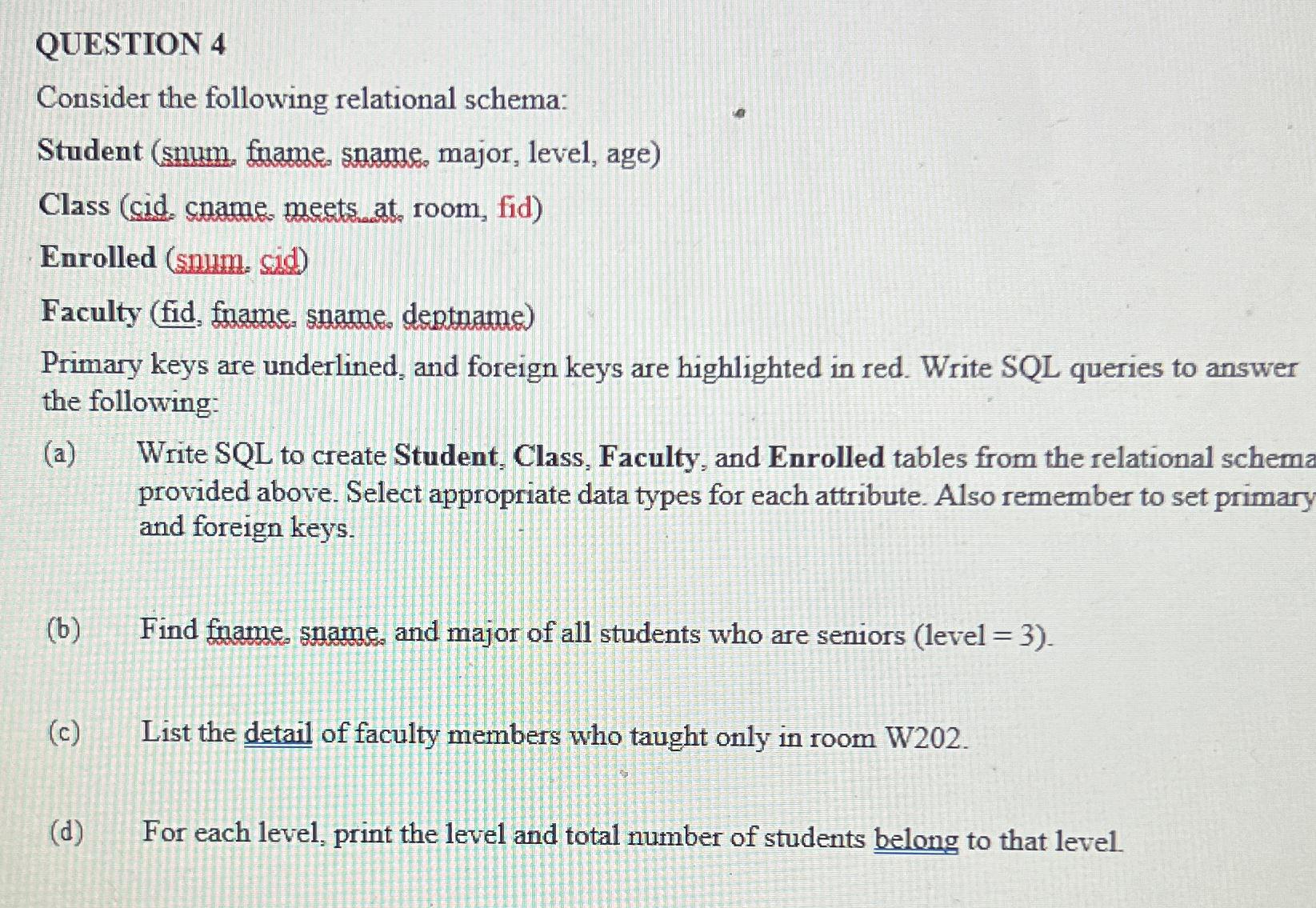 Solved Answer (a), (b), ﻿and (c)The below dependency diagram | Chegg.com