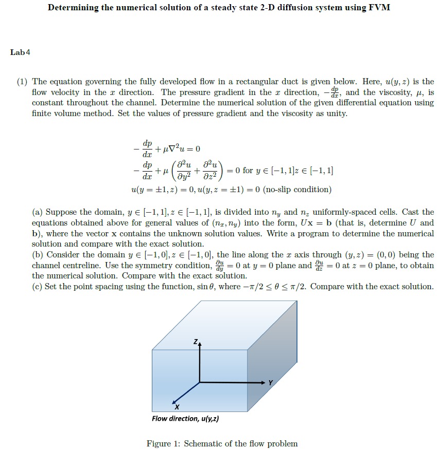 Determining the numerical solution of ﻿a steady state | Chegg.com