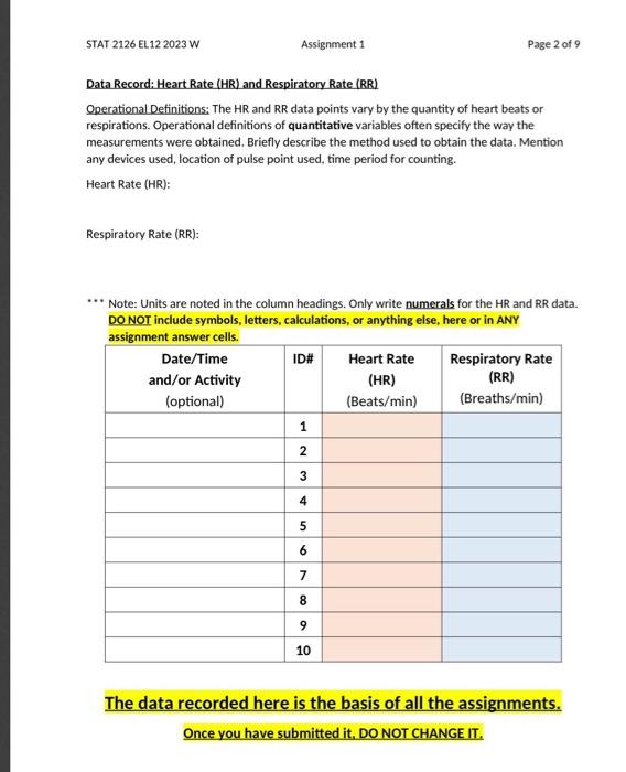 Solved Collecting and Summarizing Data, Central Tendency | Chegg.com