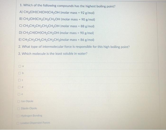 Solved What is another acceptable name for the compound | Chegg.com
