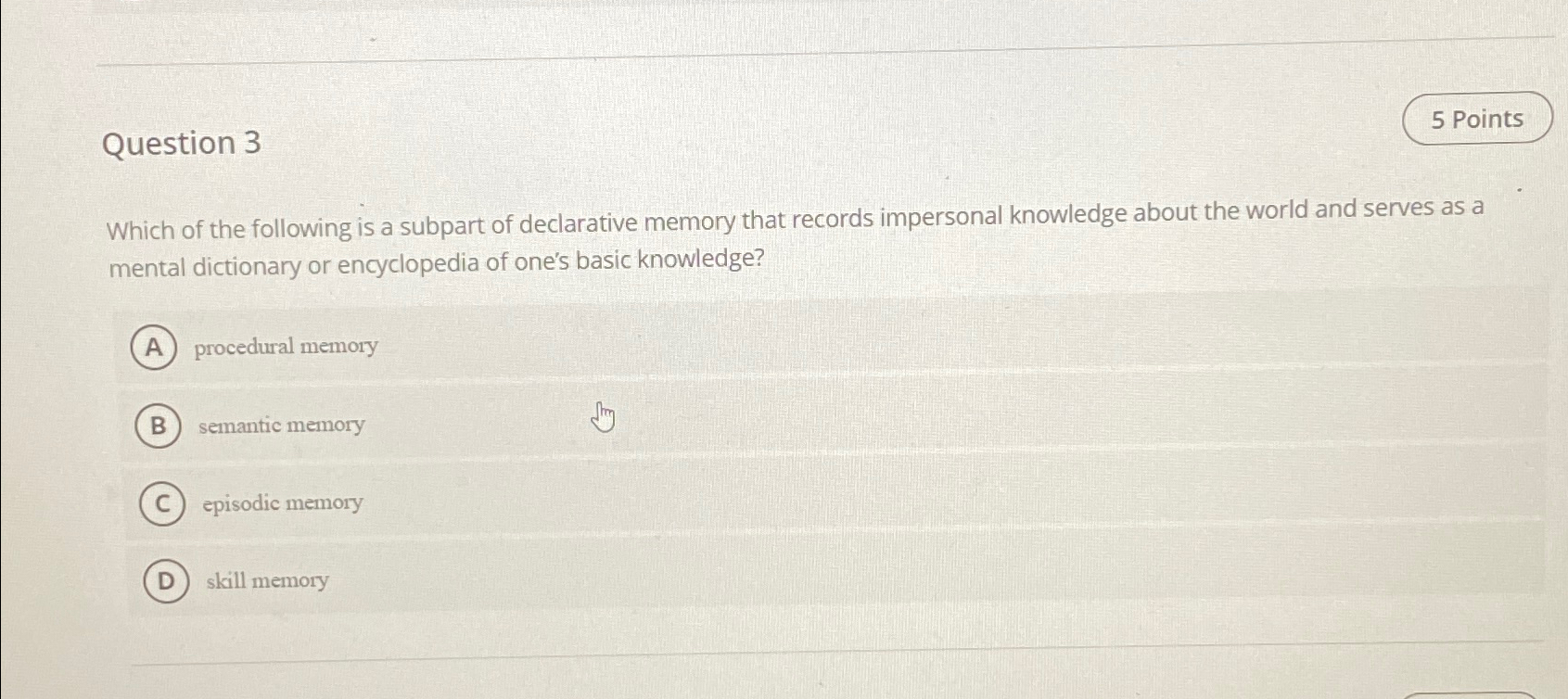 Solved Question 3Which of the following is a subpart of | Chegg.com