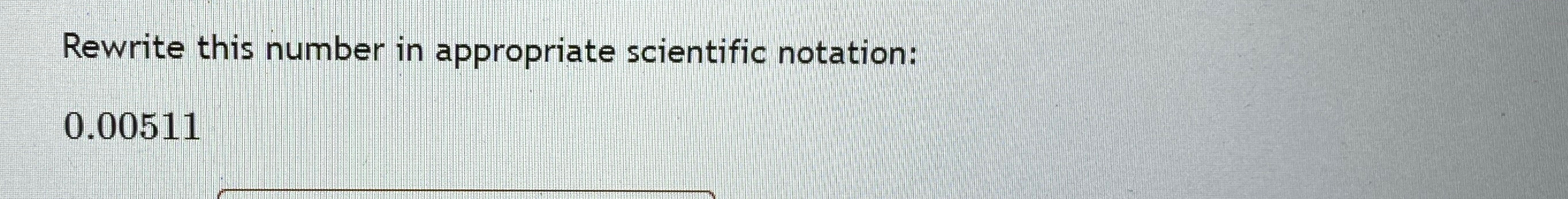 Solved Rewrite this number in appropriate scientific | Chegg.com