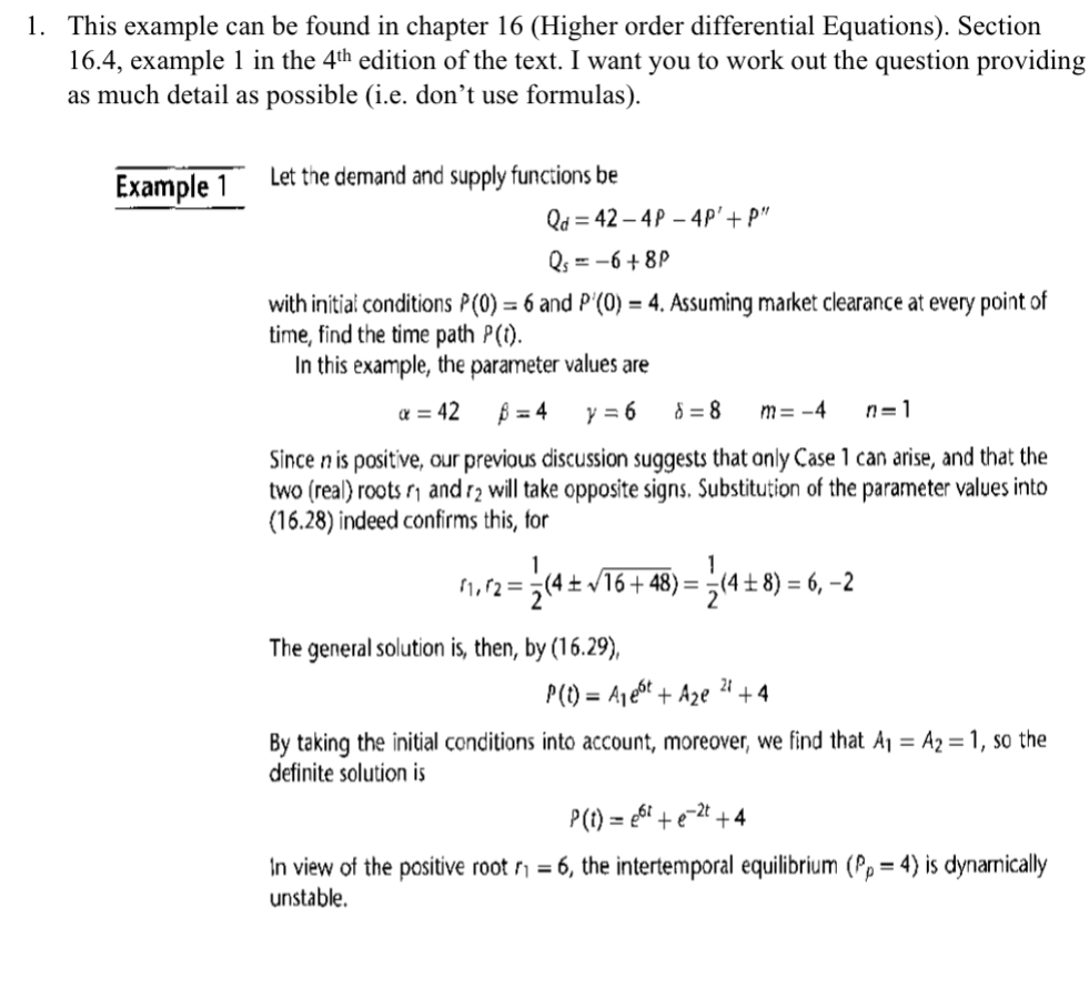 Solved This example can be found in chapter 16 (Higher order | Chegg.com