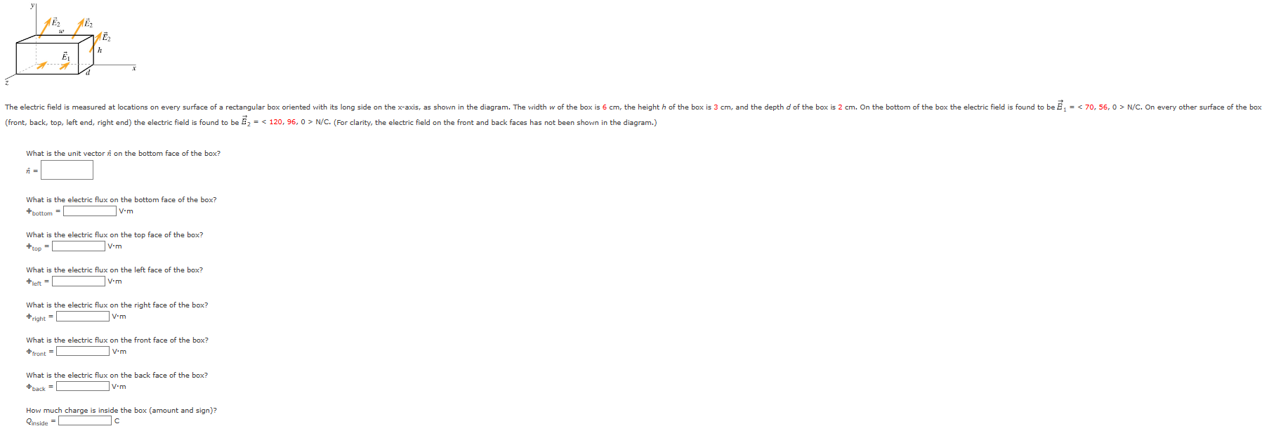 Solved (front, ﻿back, top, left end, right end) ﻿the | Chegg.com
