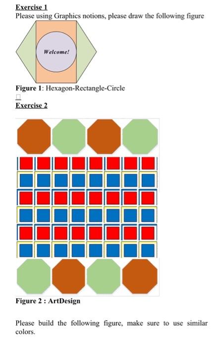 Solved Exercise 1 And 2 With Java What I Saw Is Not With