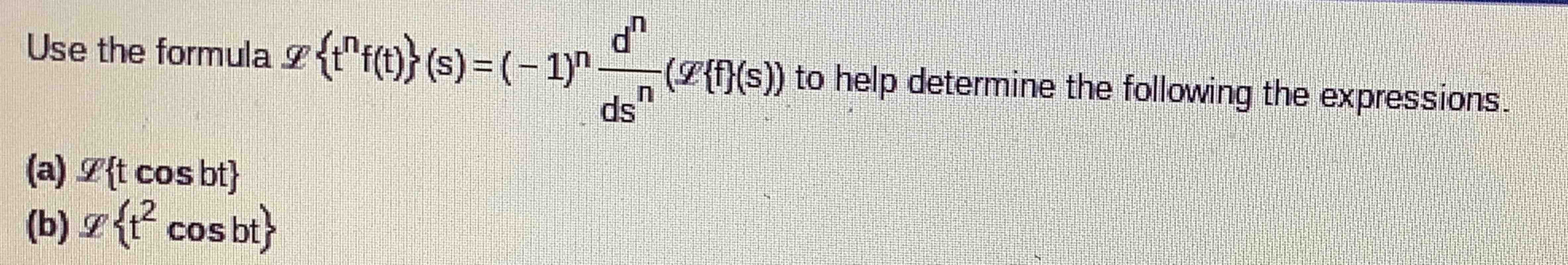 Solved Use the formula to help determine the following the | Chegg.com