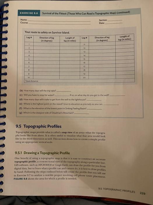 Solved EXERCISE 9.6 Survival of the Fittest (Those Who Can | Chegg.com