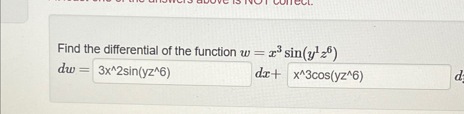 Solved Find the differential of the function | Chegg.com