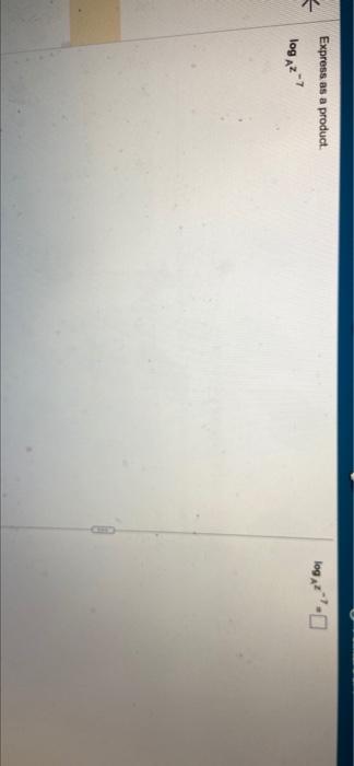 Solved Express as a sum of logarithms. log3(3⋅27) | Chegg.com