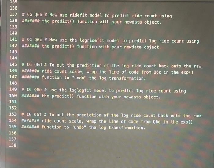 Solved 1 \# CG QO\# Read the data file bikeshare. CSV into R | Chegg.com